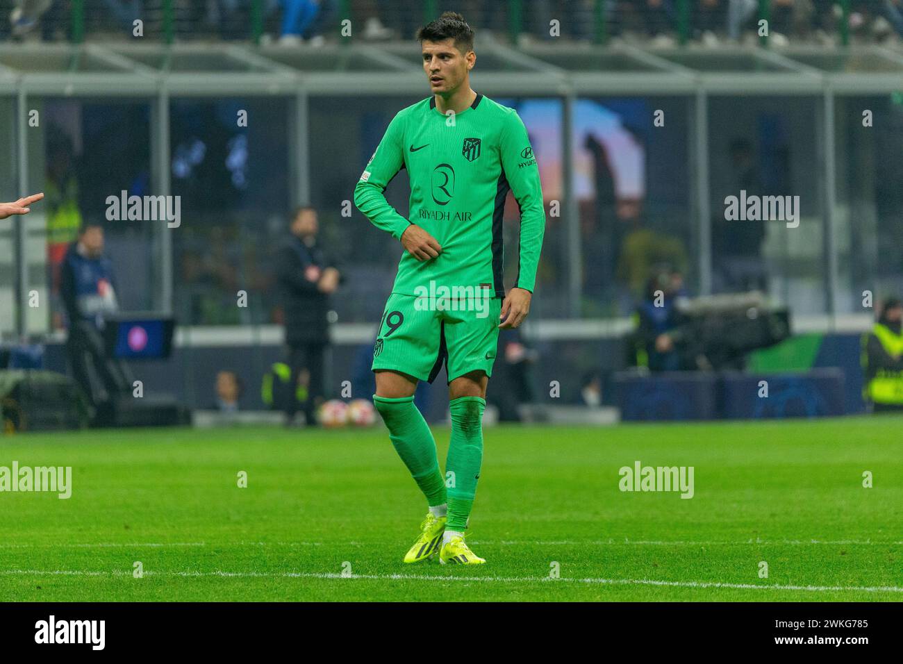 Alvaro morata milan goal hi-res stock photography and images - Alamy