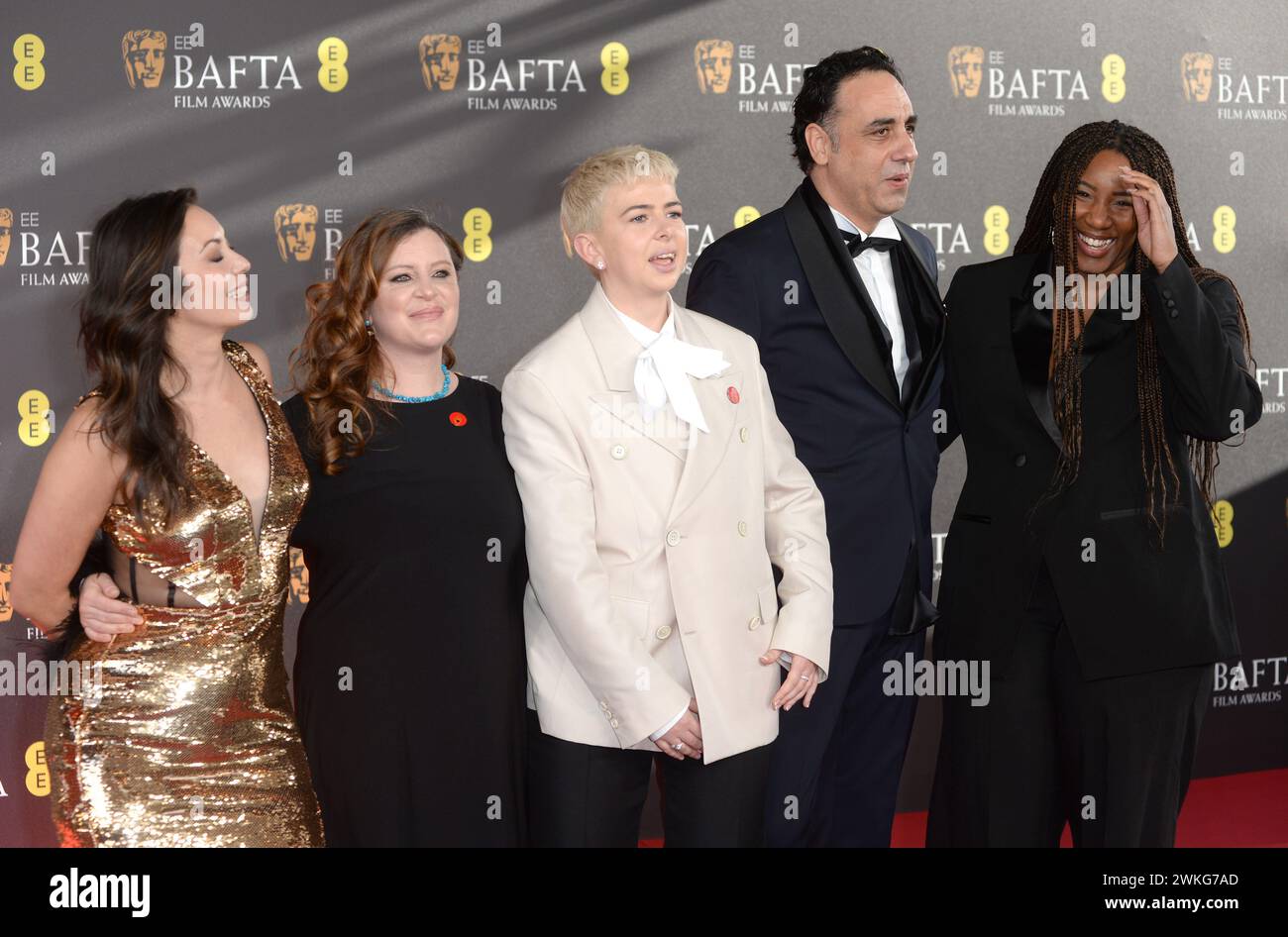 Photo Must Be Credited ©Alpha Press 078237 18/02/2024 Emily Leo, guest ...