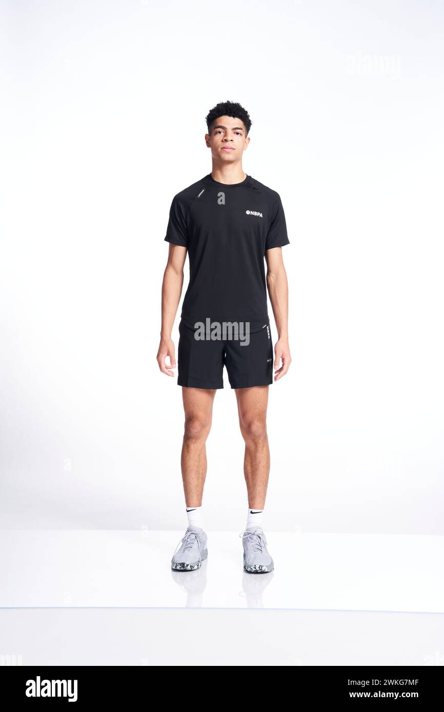 Indiana Pacers guard Ben Sheppard poses for a portrait on July 13, 2023 ...