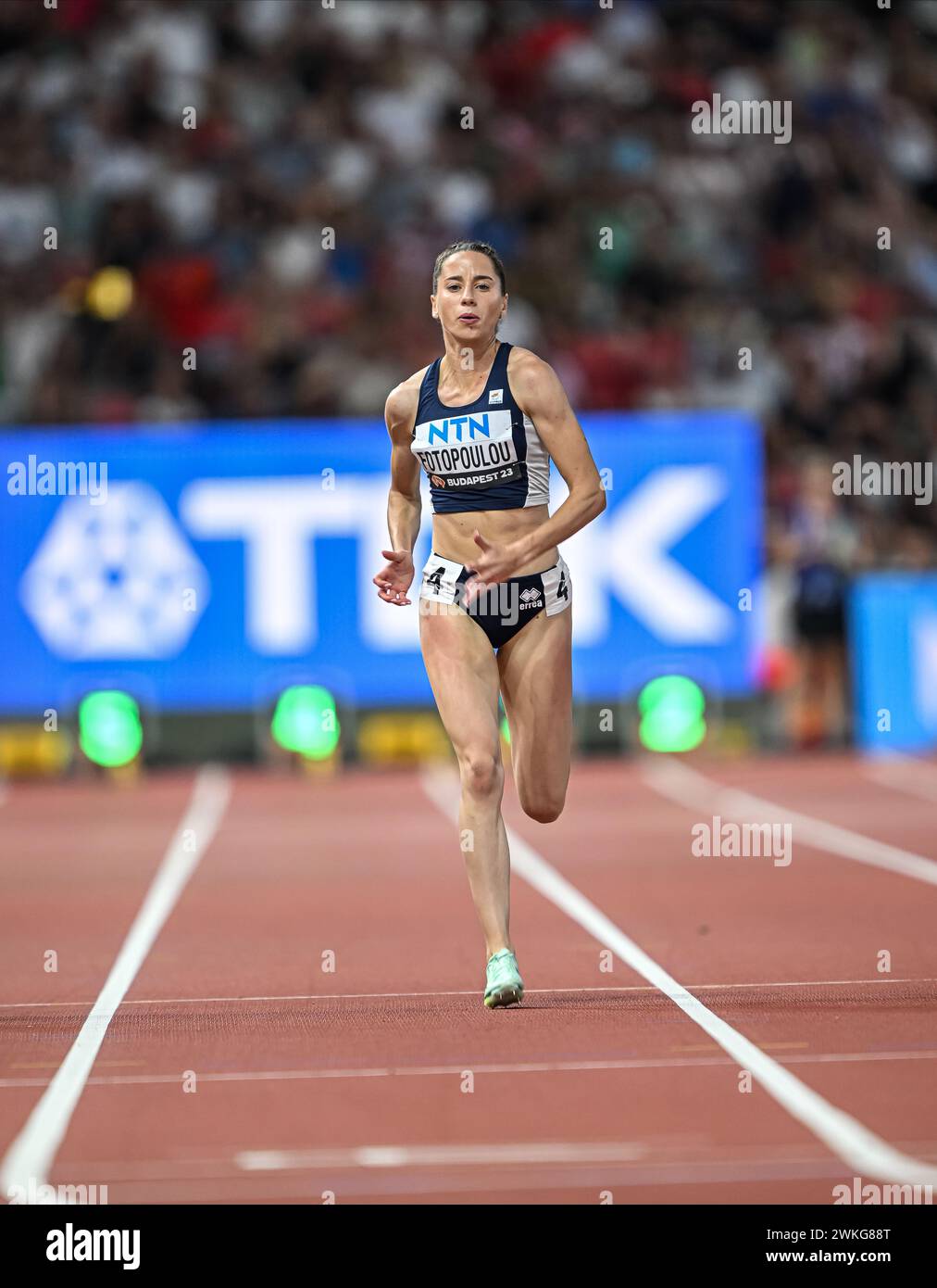 Olivia FOTOPOULOU participating in the 200 meters at the World ...