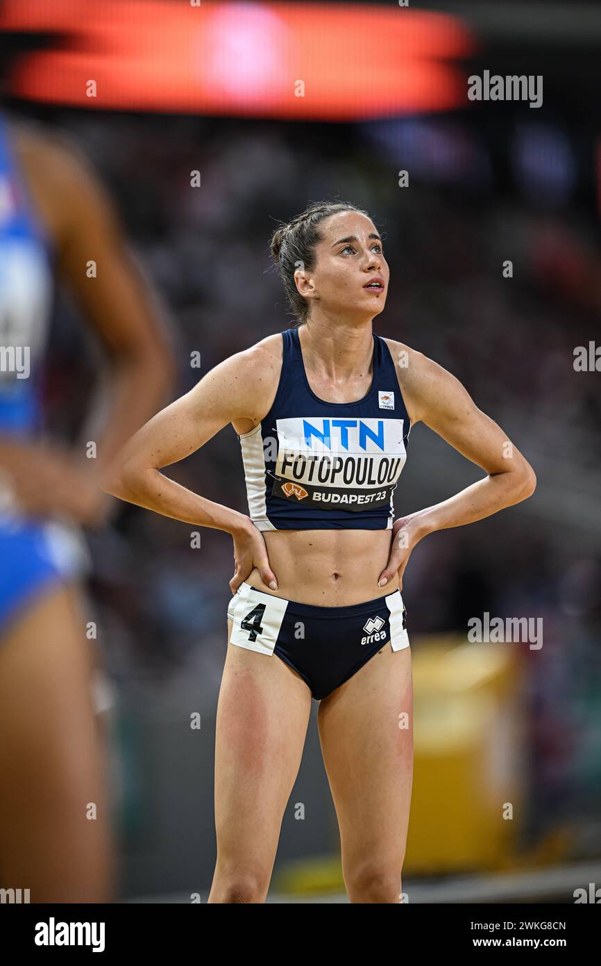 Olivia FOTOPOULOU participating in the 200 meters at the World ...