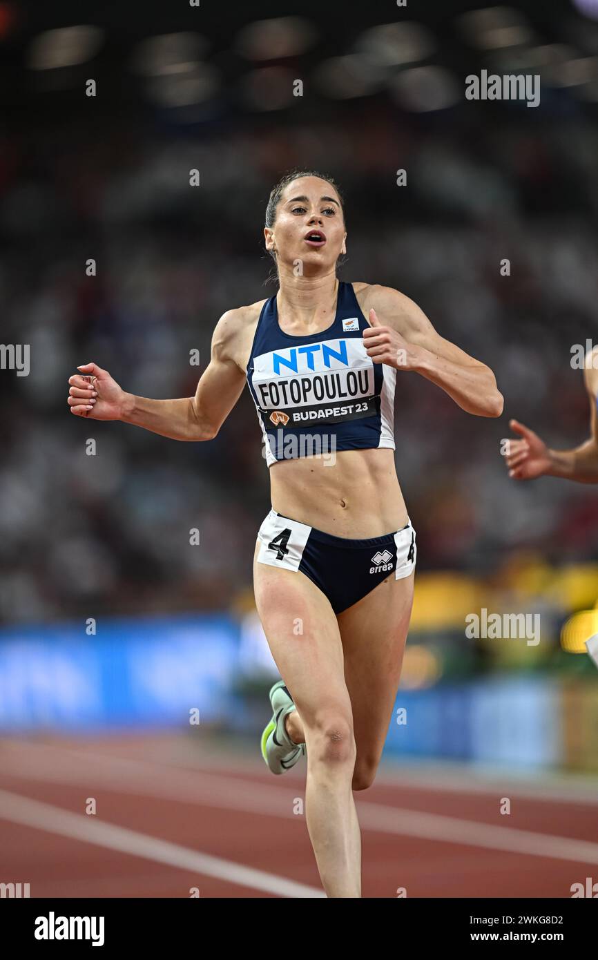 Olivia FOTOPOULOU participating in the 200 meters at the World ...