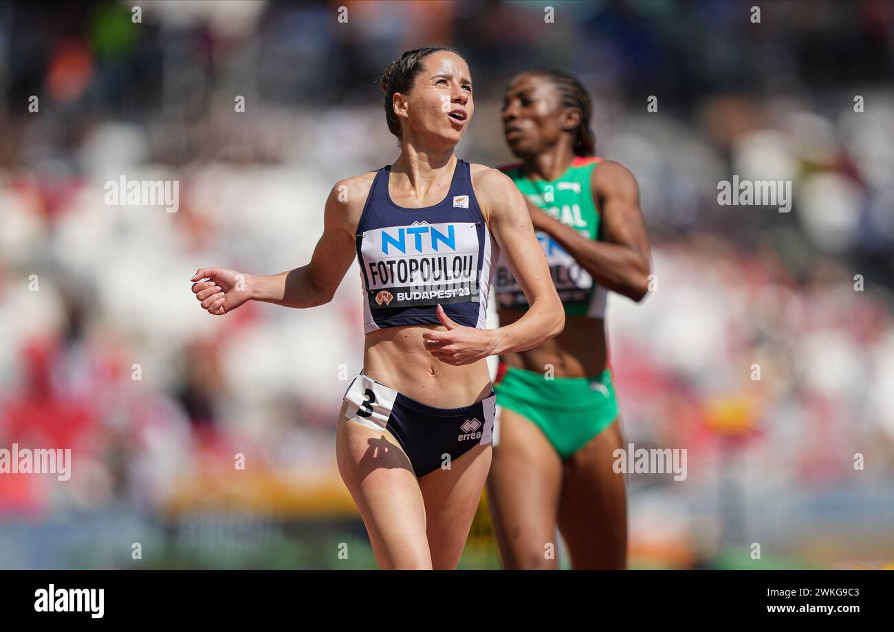 Olivia FOTOPOULOU participating in the 200 meters at the World ...