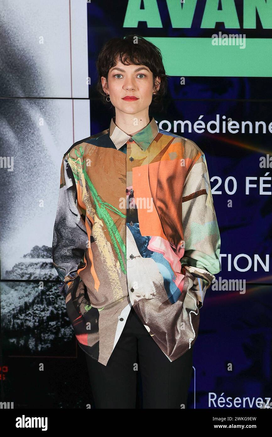 Olivia Ross attends 'The Universal Theory' Paris film premiere at UGC ...