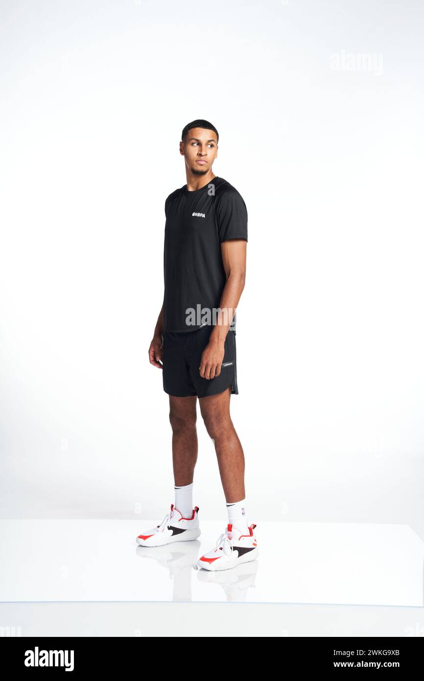 Portland Trail Blazers forward Kris Murray poses for a portrait on July ...