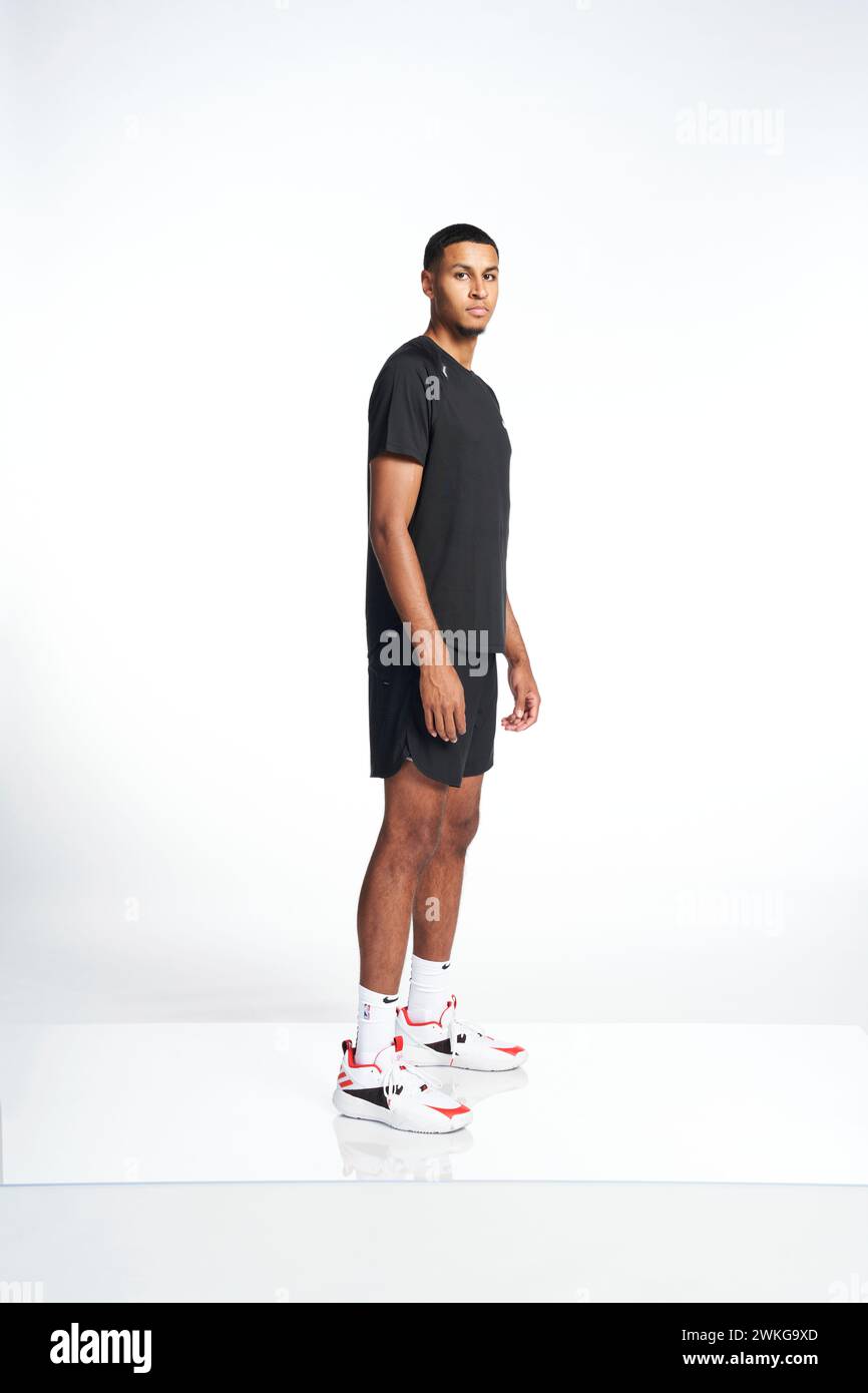 Portland Trail Blazers forward Kris Murray poses for a portrait on July ...