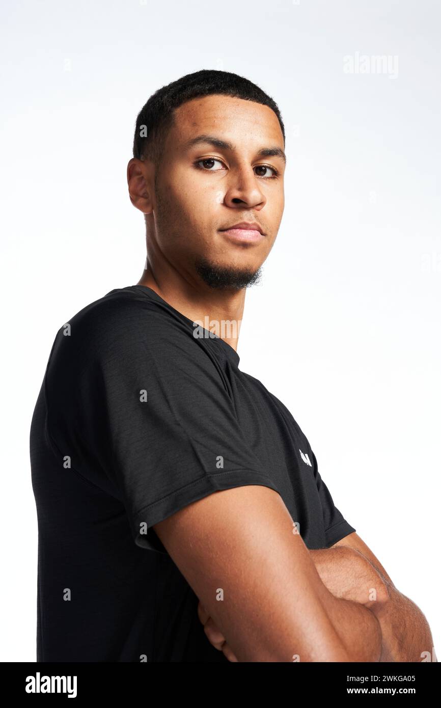 Portland Trail Blazers forward Kris Murray poses for a portrait on July ...