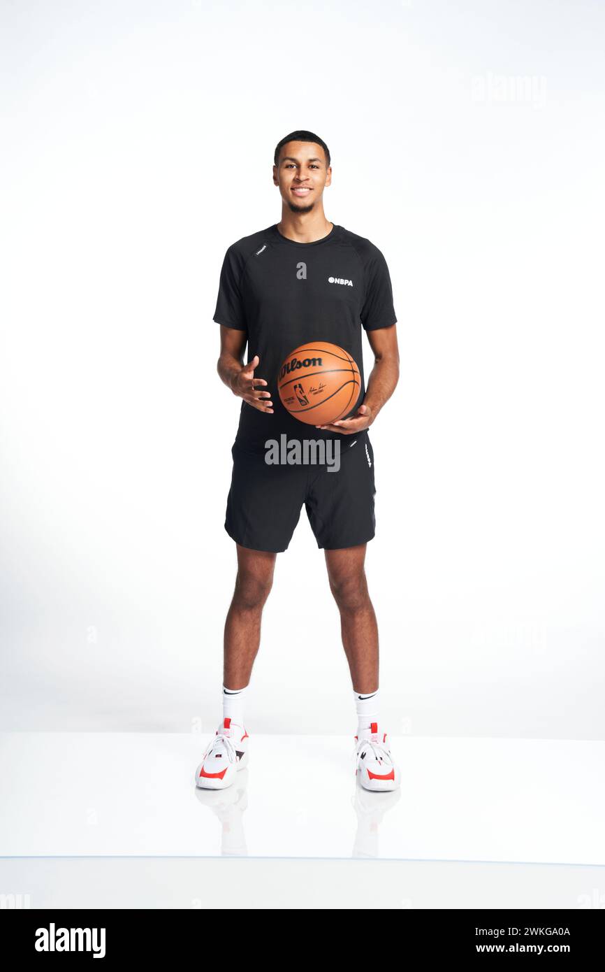 Portland Trail Blazers forward Kris Murray poses for a portrait on July ...