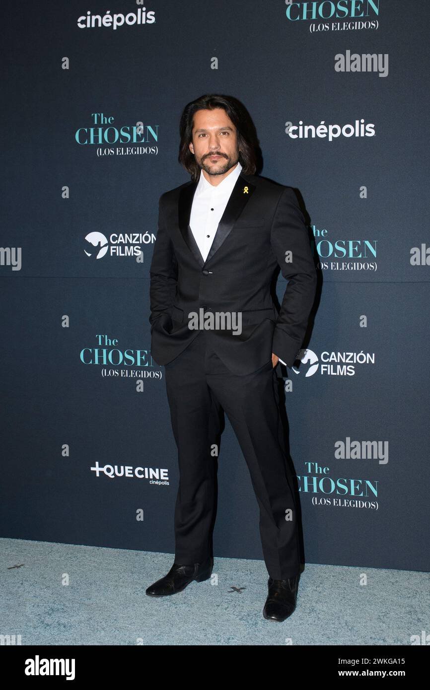 February 19, 2024, MéXico Coty, Mexicpo City, Mexico: The actors ...