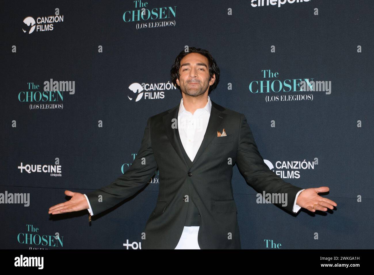 February 19, 2024, MéXico Coty, Mexicpo City, Mexico: The actors ...