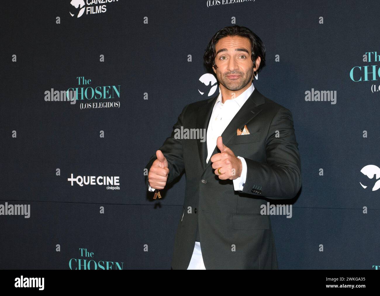 February 19, 2024, MéXico Coty, Mexicpo City, Mexico: The actors ...