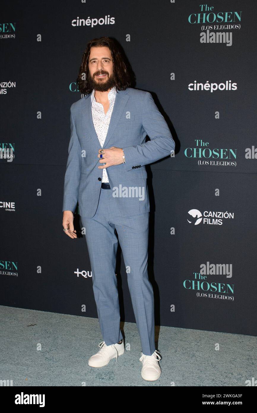 February 19, 2024, MéXico Coty, Mexicpo City, Mexico: The actors ...