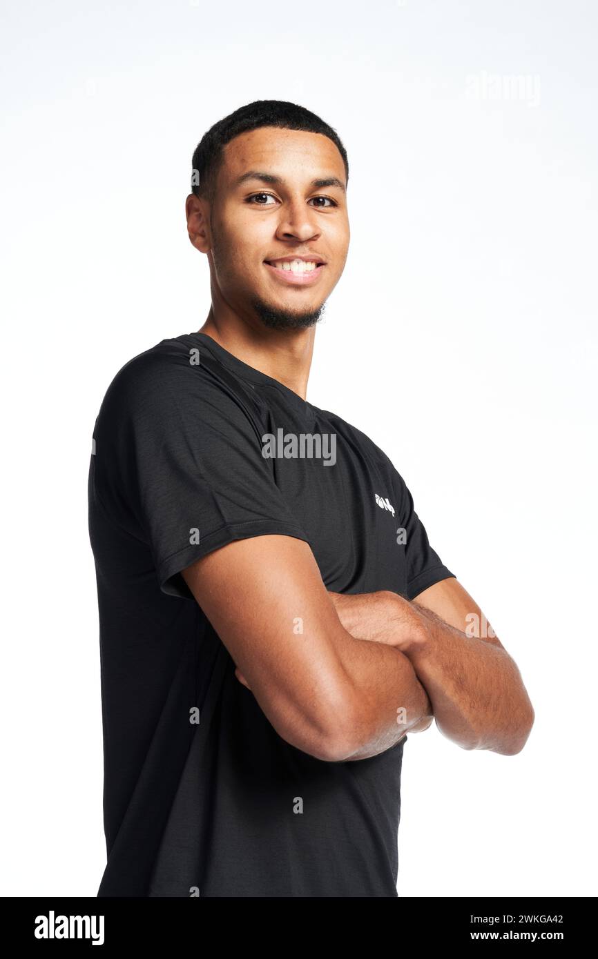 Portland Trail Blazers forward Kris Murray poses for a portrait on July ...