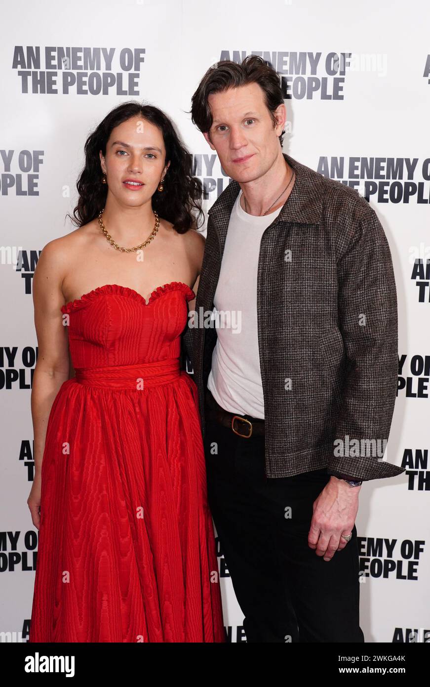 RETRANSMITTING AMENDING LOCATION Jessica Brown Findlay and Matt Smith ...