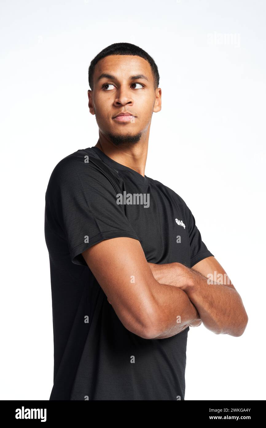 Portland Trail Blazers forward Kris Murray poses for a portrait on July ...