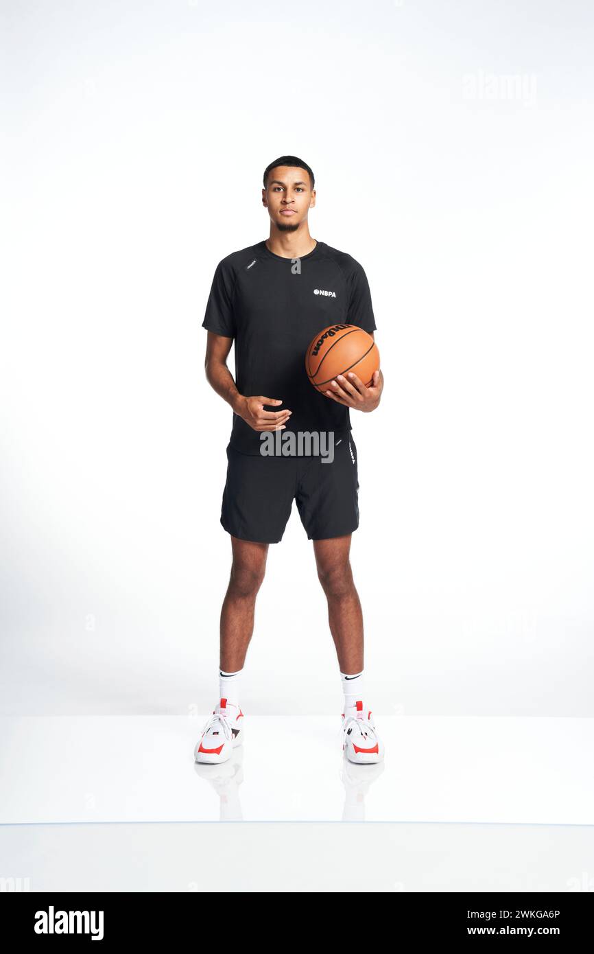 Portland Trail Blazers forward Kris Murray poses for a portrait on July ...