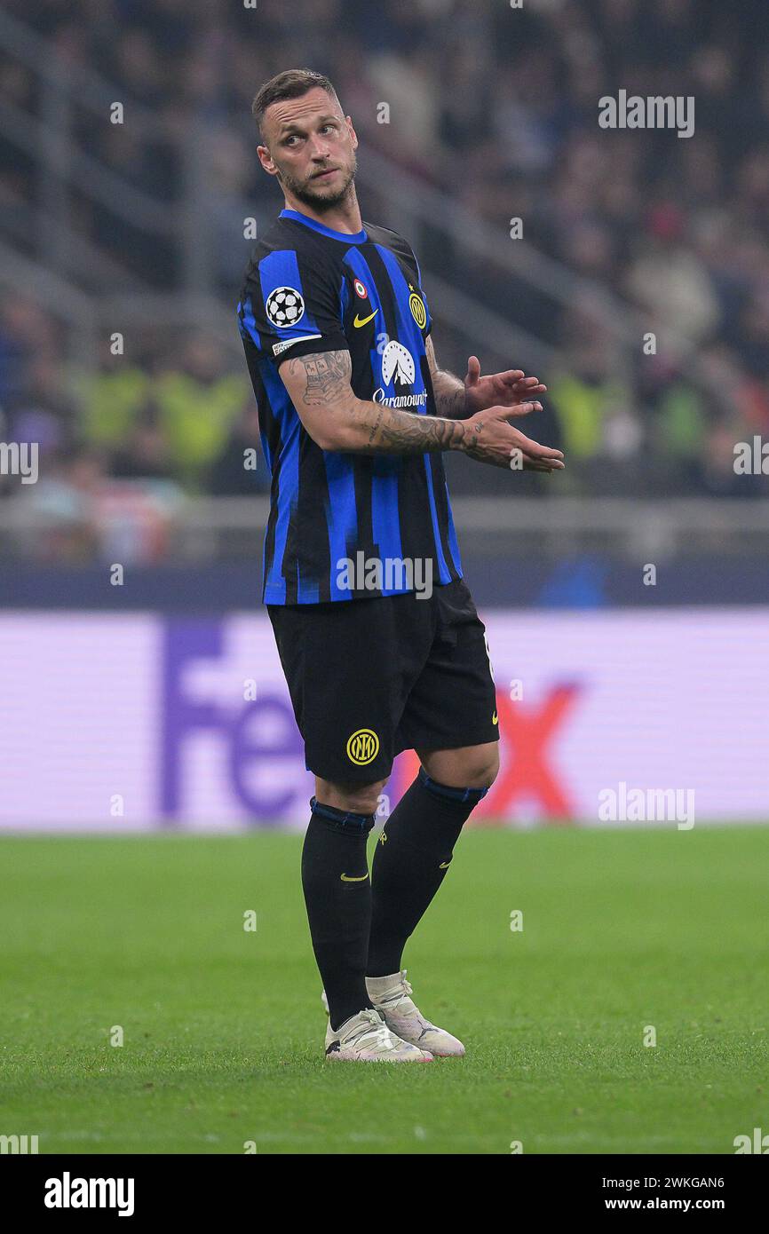 20th February 2024; Stadio San Siro, Milan, Italy, Champions League ...