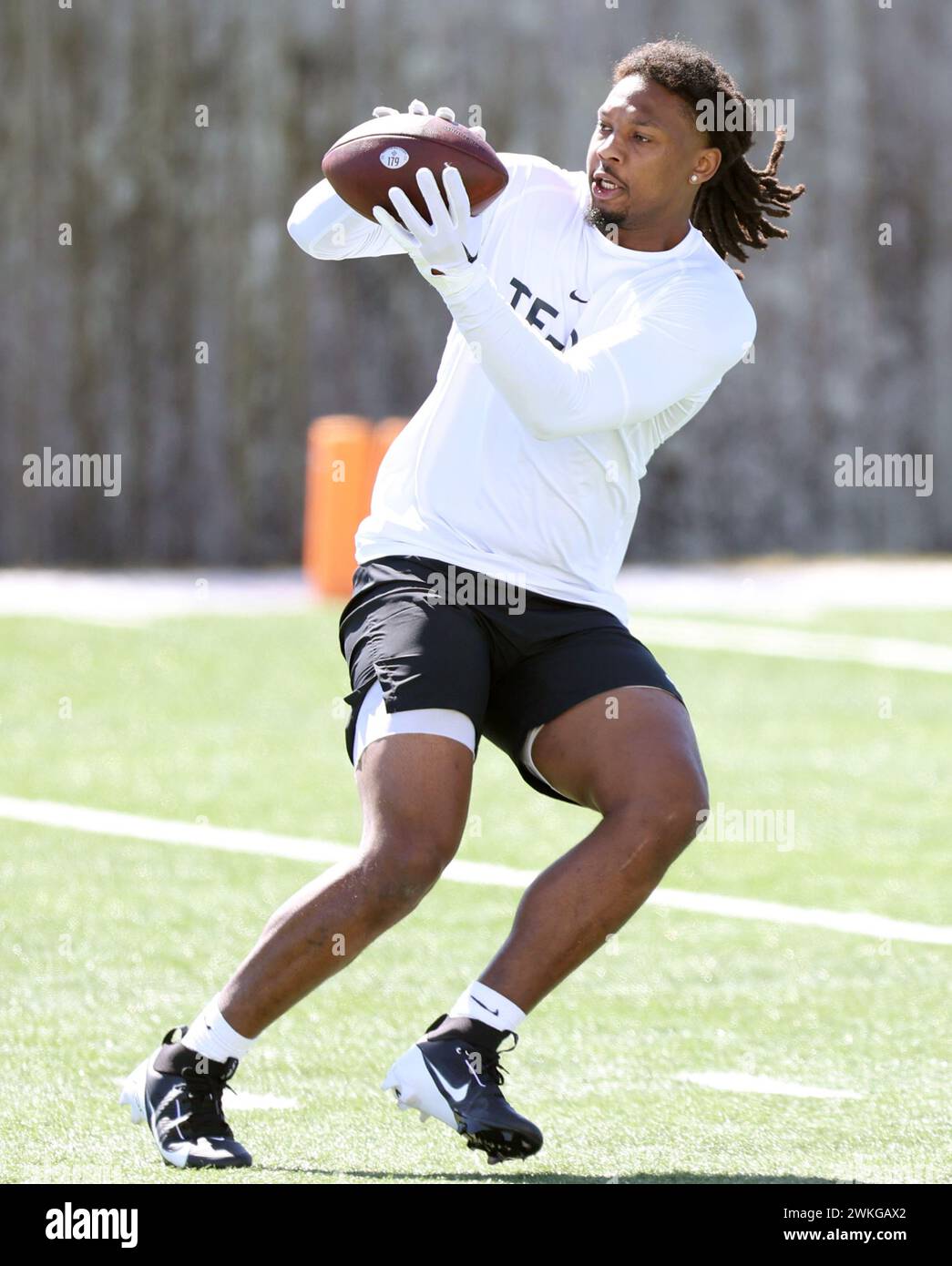 Metairie, USA. 20th Feb, 2024. Tight end Kamari Young (Florida A&M ...