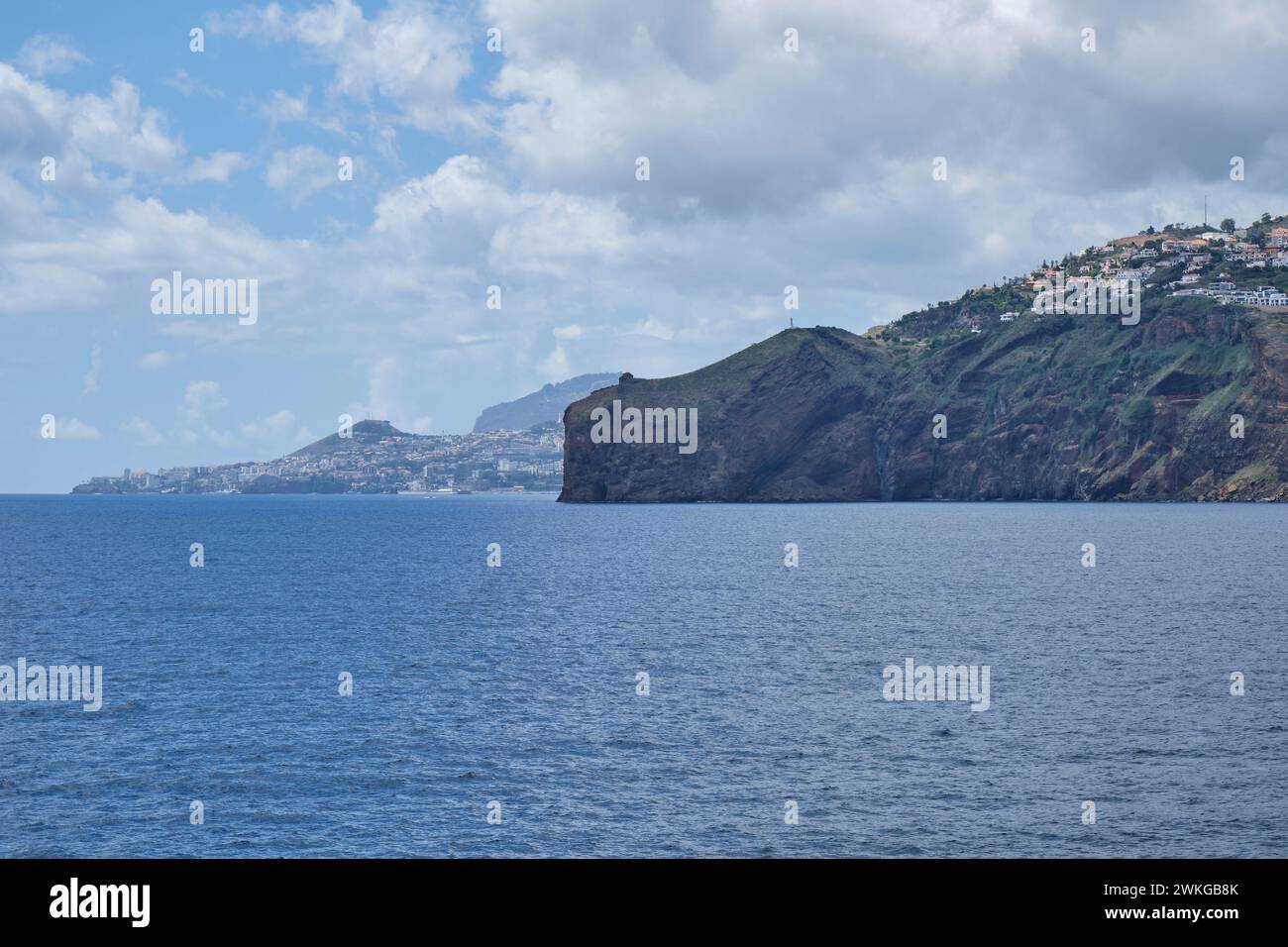 Ferry boat trip from Porto Santo to Madeira Island Stock Photo - Alamy