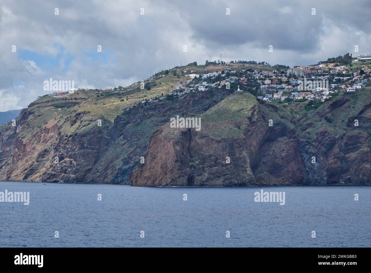 Ferry boat trip from Porto Santo to Madeira Island Stock Photo - Alamy
