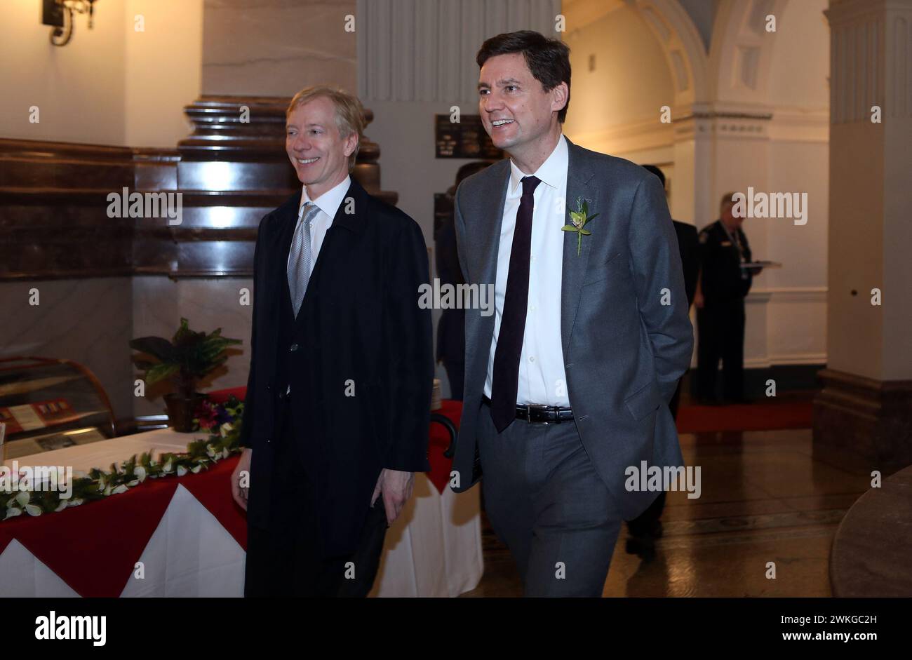 Victoria, Can. 20th Feb, 2024. Deputy cabinet secretary Neil Reimer ...