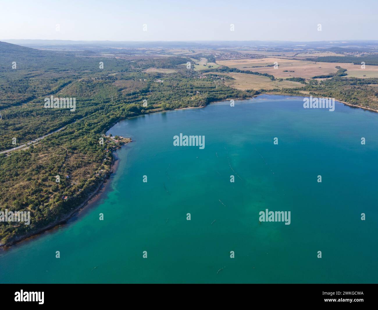 Aerial panorama of Chengene Skele - Fishing Village (Ribarsko Selishte ...