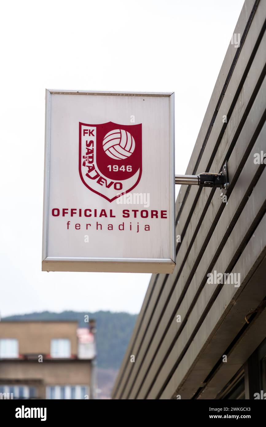 Sarajevo - Bosnia and Herzegovina - 11 FEB 2024: The official store of ...