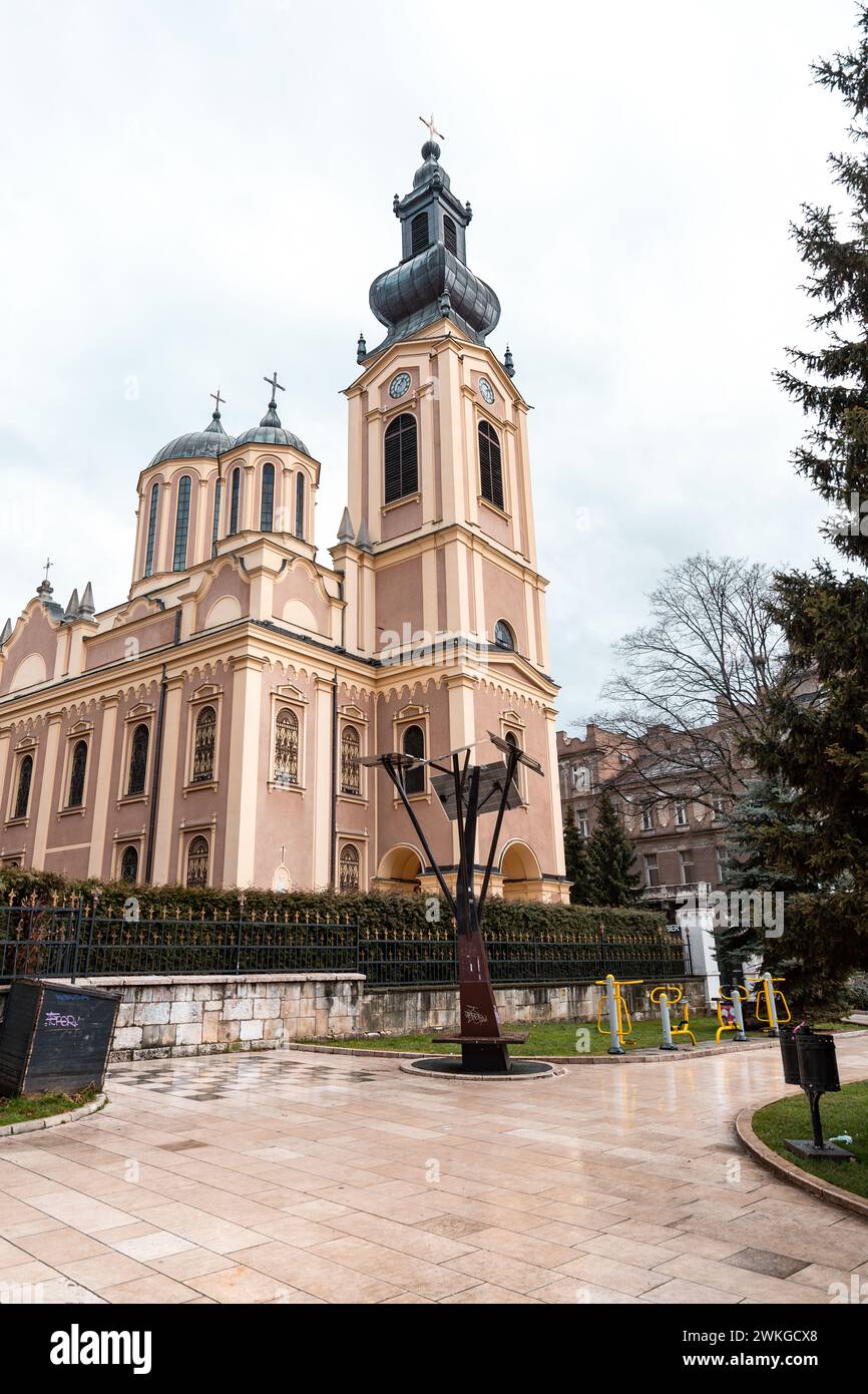 Sarajevo - BiH - 11 FEB 2024: The Cathedral Church of the Nativity of ...