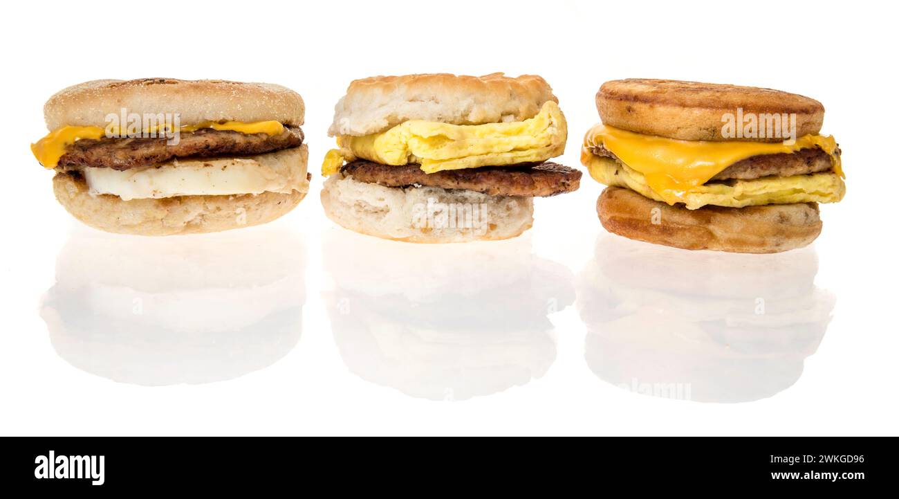 Mcdonalds breakfast mcgriddles Cut Out Stock Images & Pictures - Alamy