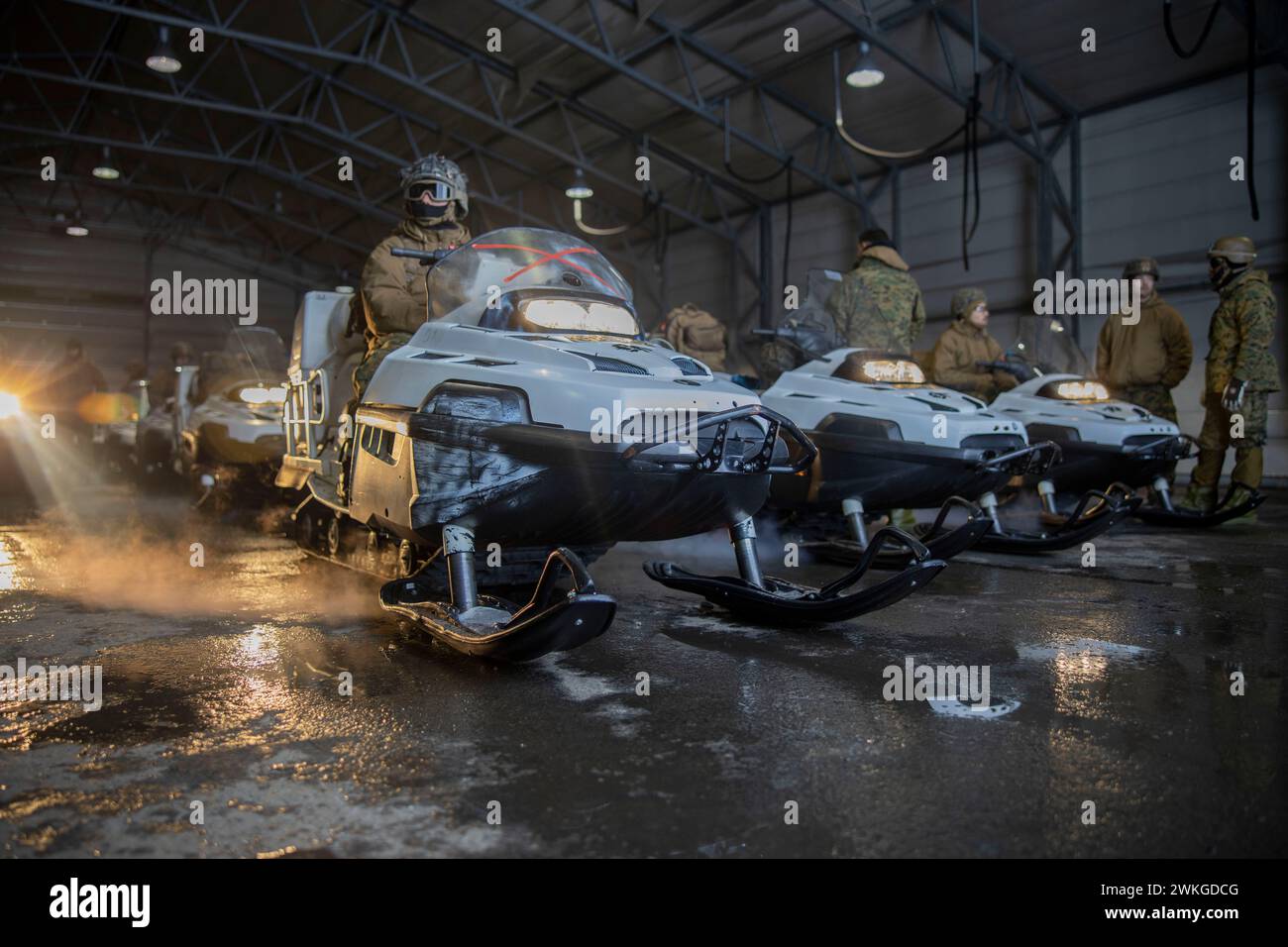 U.S. Marines with II Marine Expeditionary Force participate in a ...