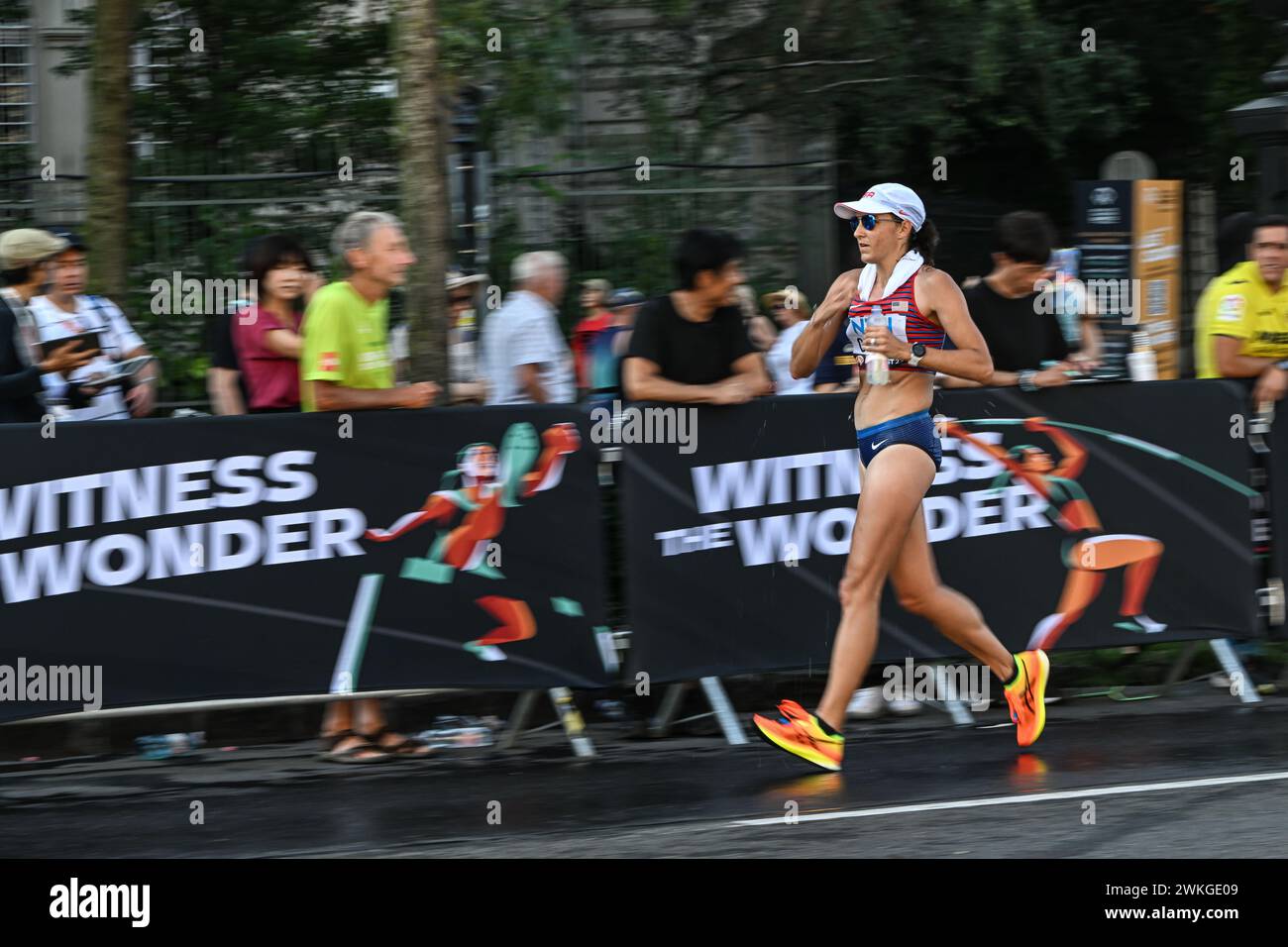 Stephanie CASEY participating in the 35 KILOMETRES RACE WALK at the ...