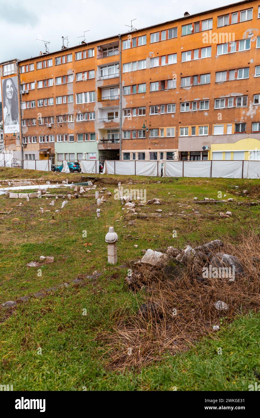 Sarajevo - BiH - 11 FEB 2024: Kalin Hadzi Alijina Mosque, or Cejirdzik ...