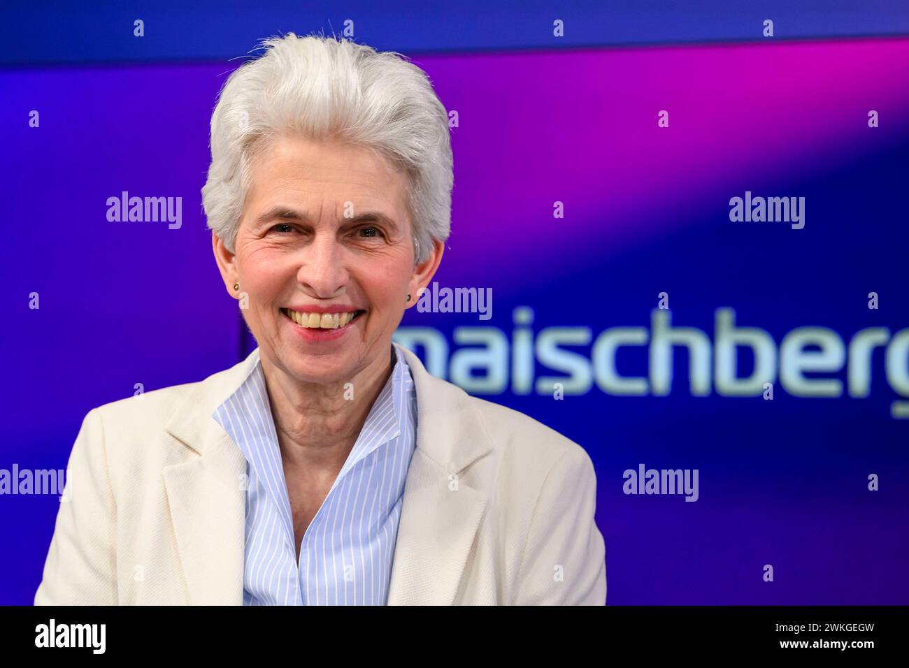 Marie-Agnes Strack-Zimmermann, FDP Verteidigungspolitikerin, zu Gast ...