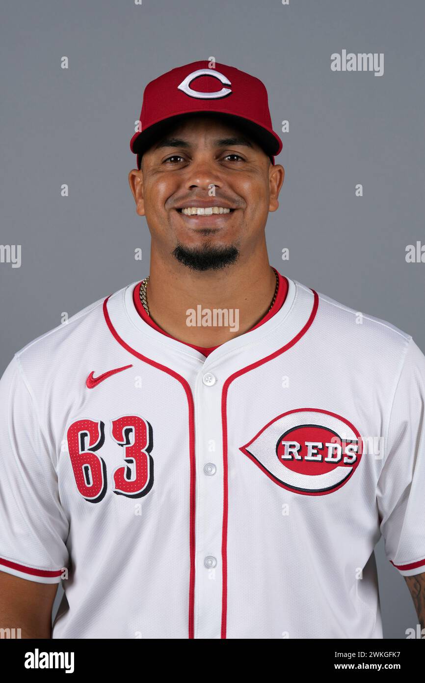 This is a 2024 photo of Fernando Cruz of the Cincinnati Reds baseball ...