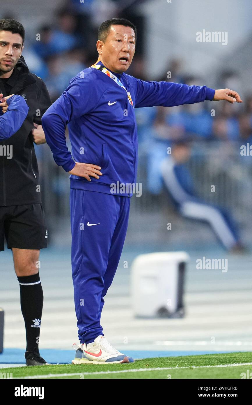 Kawasaki Todoroki Stadium, Kanagawa, Japan. 20th Feb, 2024. Choi KangHee (Shandong), FEBRUARY 20 ...