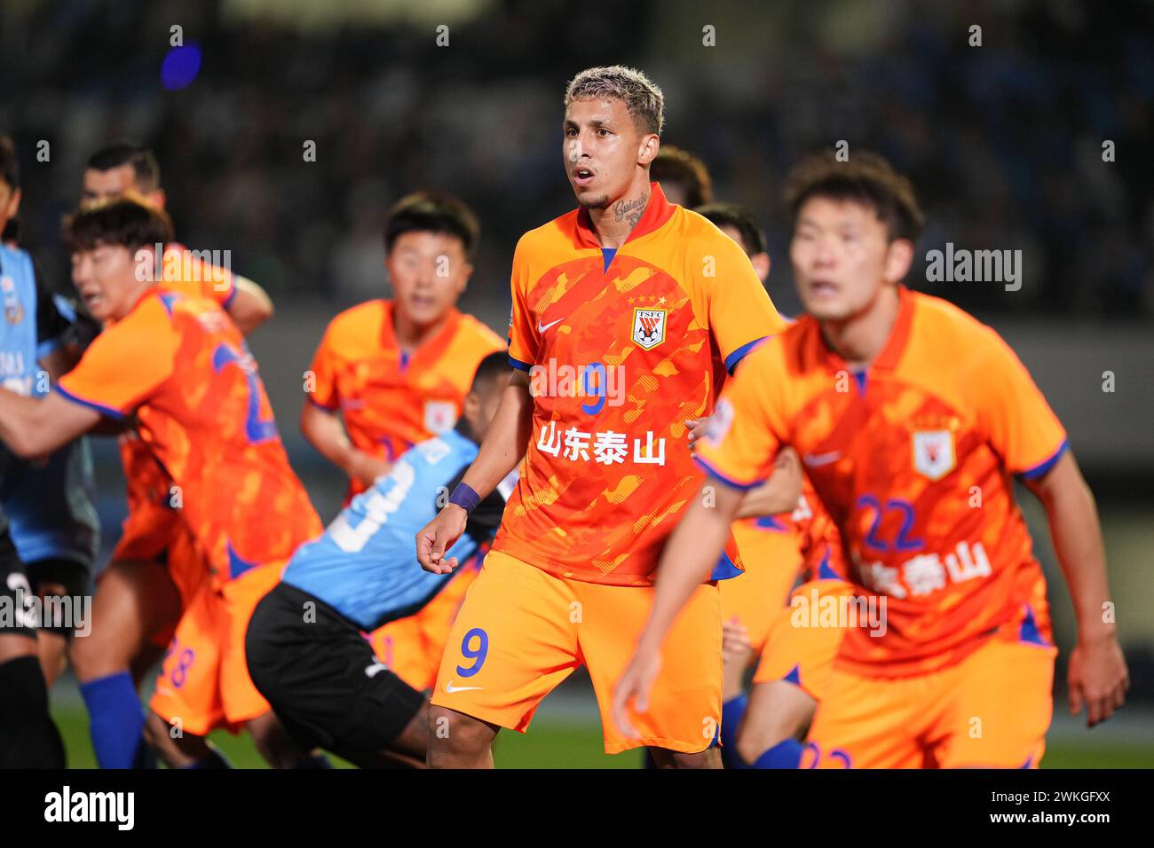 Kawasaki Todoroki Stadium, Kanagawa, Japan. 20th Feb, 2024. Cryzan (Shandong), FEBRUARY 20, 2024 ...