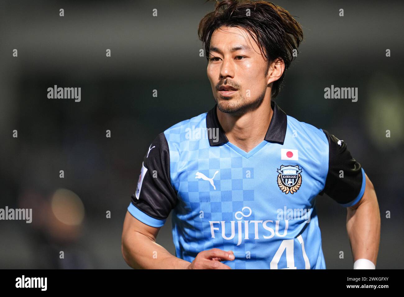 Kawasaki Todoroki Stadium, Kanagawa, Japan. 20th Feb, 2024. Akihiro Ienaga (Frontale), FEBRUARY ...