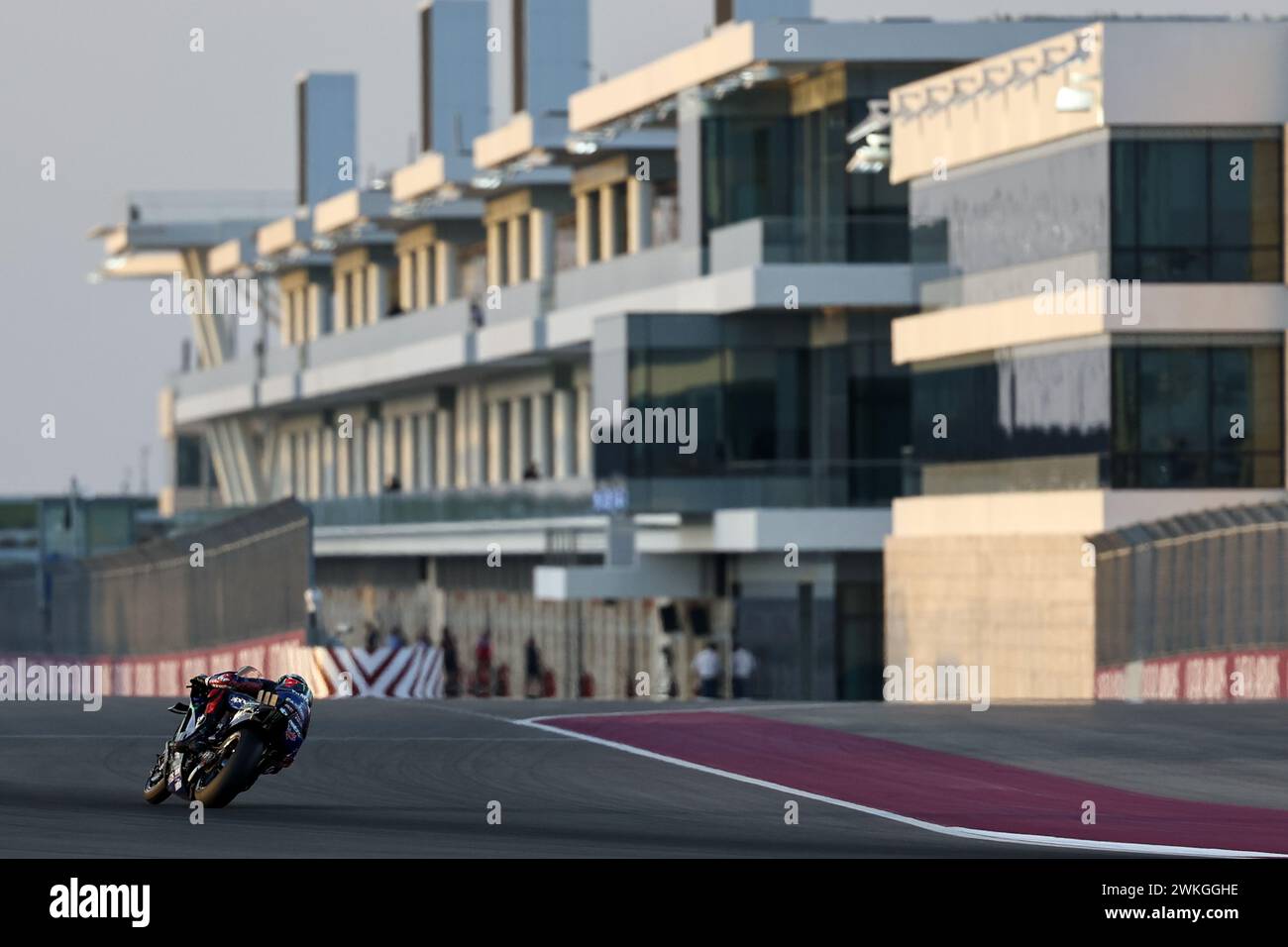 Doha, Qatar. 20th Feb, 2024. Monster Energy Yamaha's French rider Fabio ...