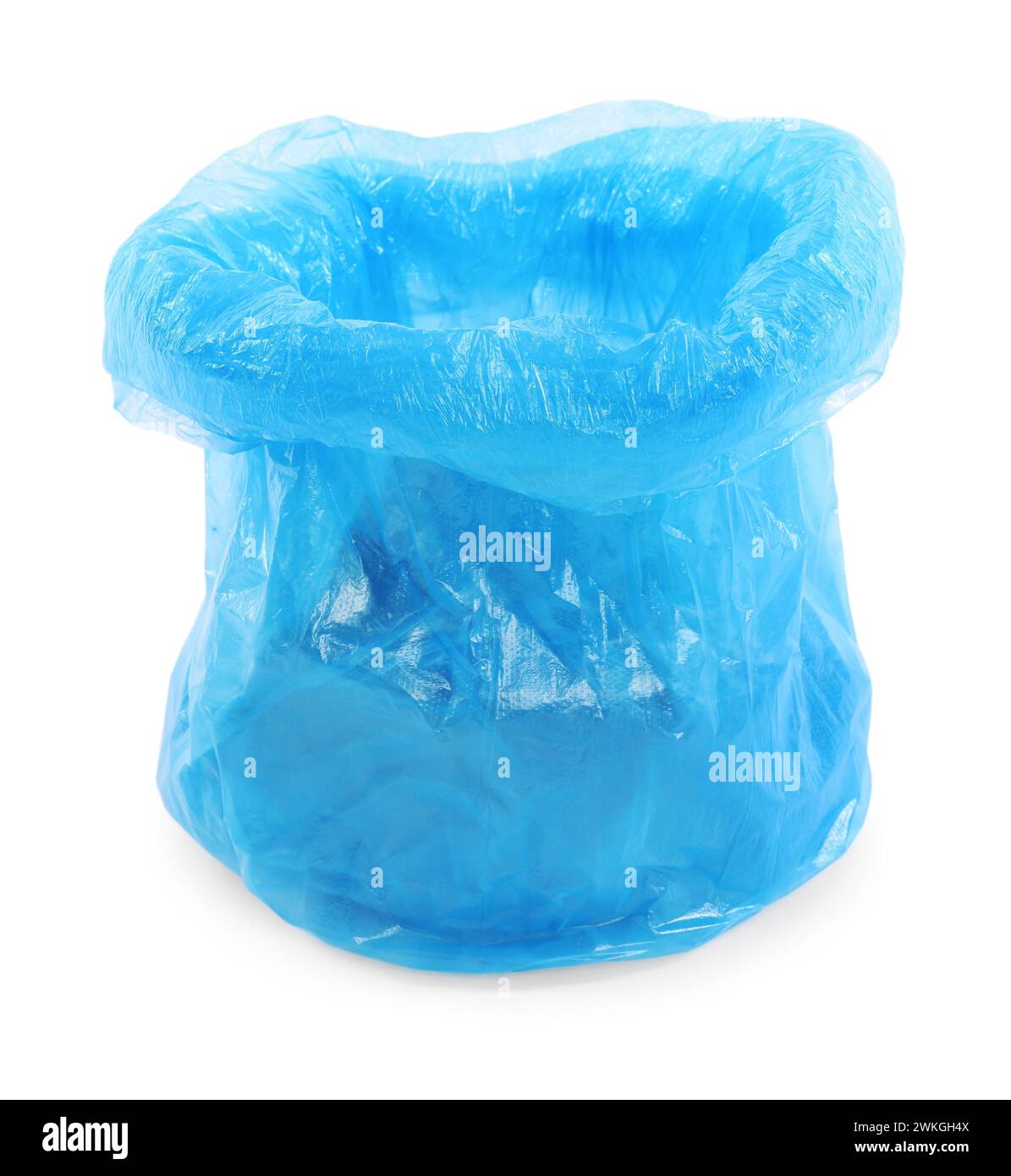 Blue plastic garbage bag hi-res stock photography and images - Alamy