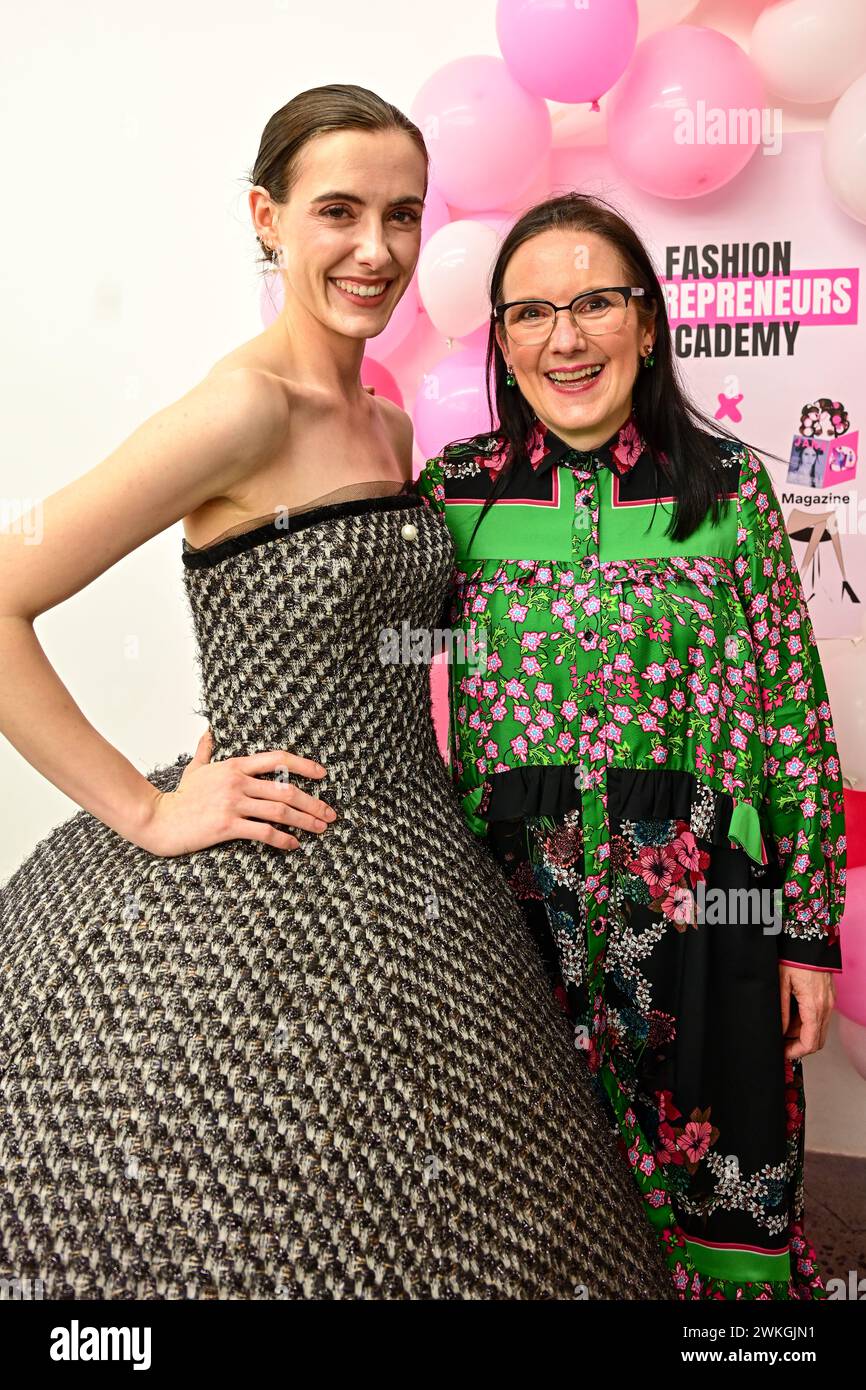 Conduit Street, London, UK. 20th Feb, 2024. Hannah Rice and Jane ...