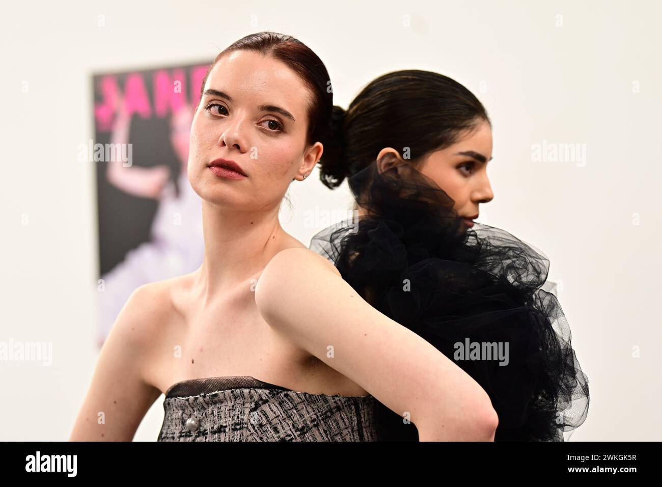 Conduit Street, London, UK. 20th Feb, 2024. Maria Quirighetti and Komal ...