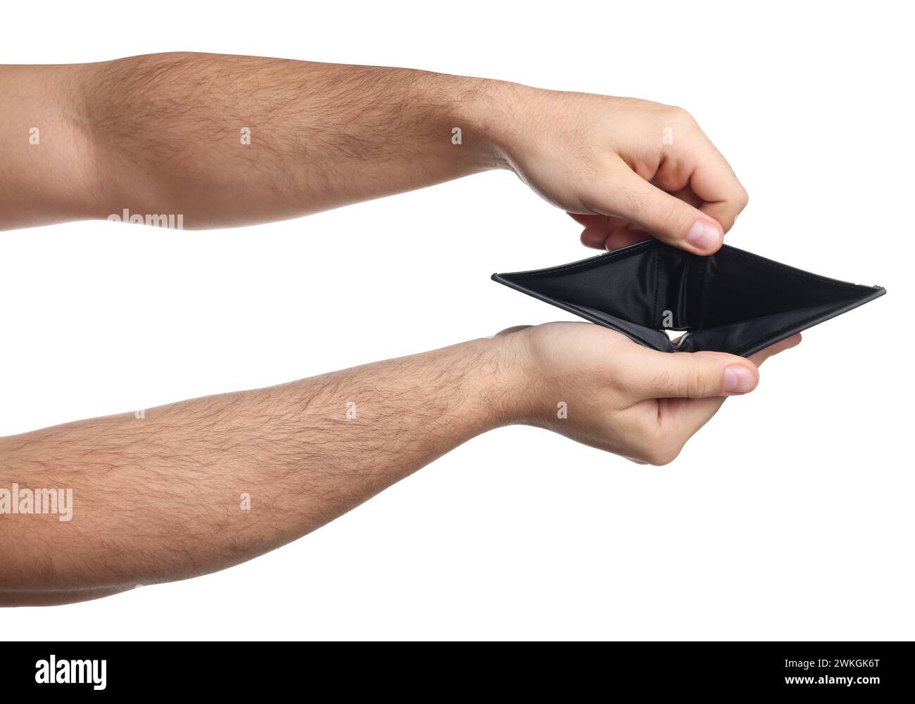 Empty wallet poverty Cut Out Stock Images & Pictures - Alamy