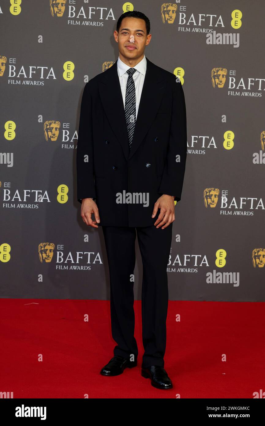 London, UK. 18th Feb, 2024. Daryl McCormack attends the British Academy ...
