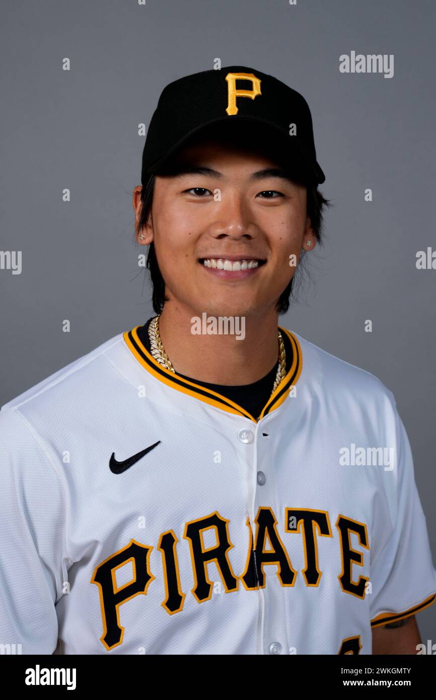 This is a 2024 photo of Ji Hwan Bae of the Pittsburgh Pirates baseball ...