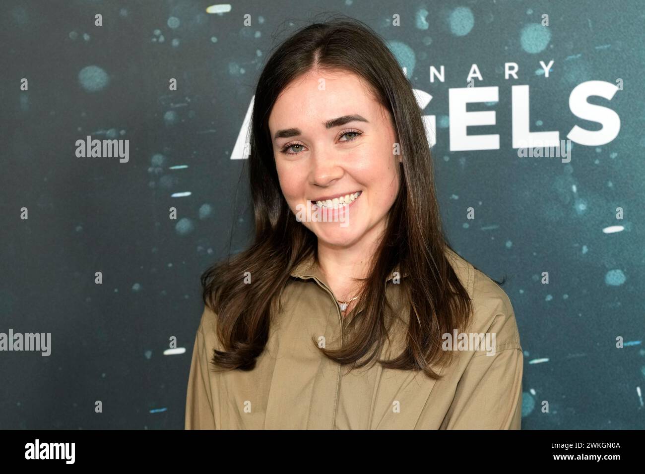 Caroline Bienkowski attends the "Ordinary Angels" premiere at the SVA ...