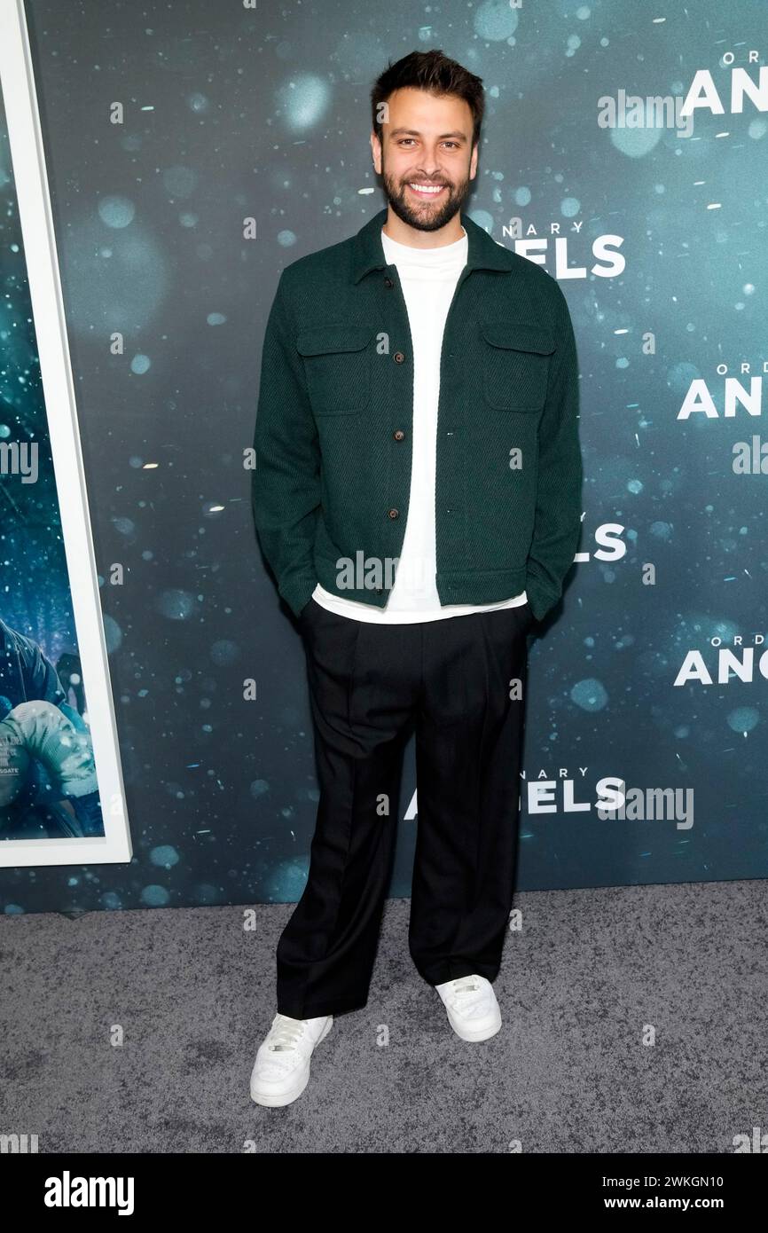 Jimmy Darts attends the "Ordinary Angels" premiere at the SVA Theatre ...