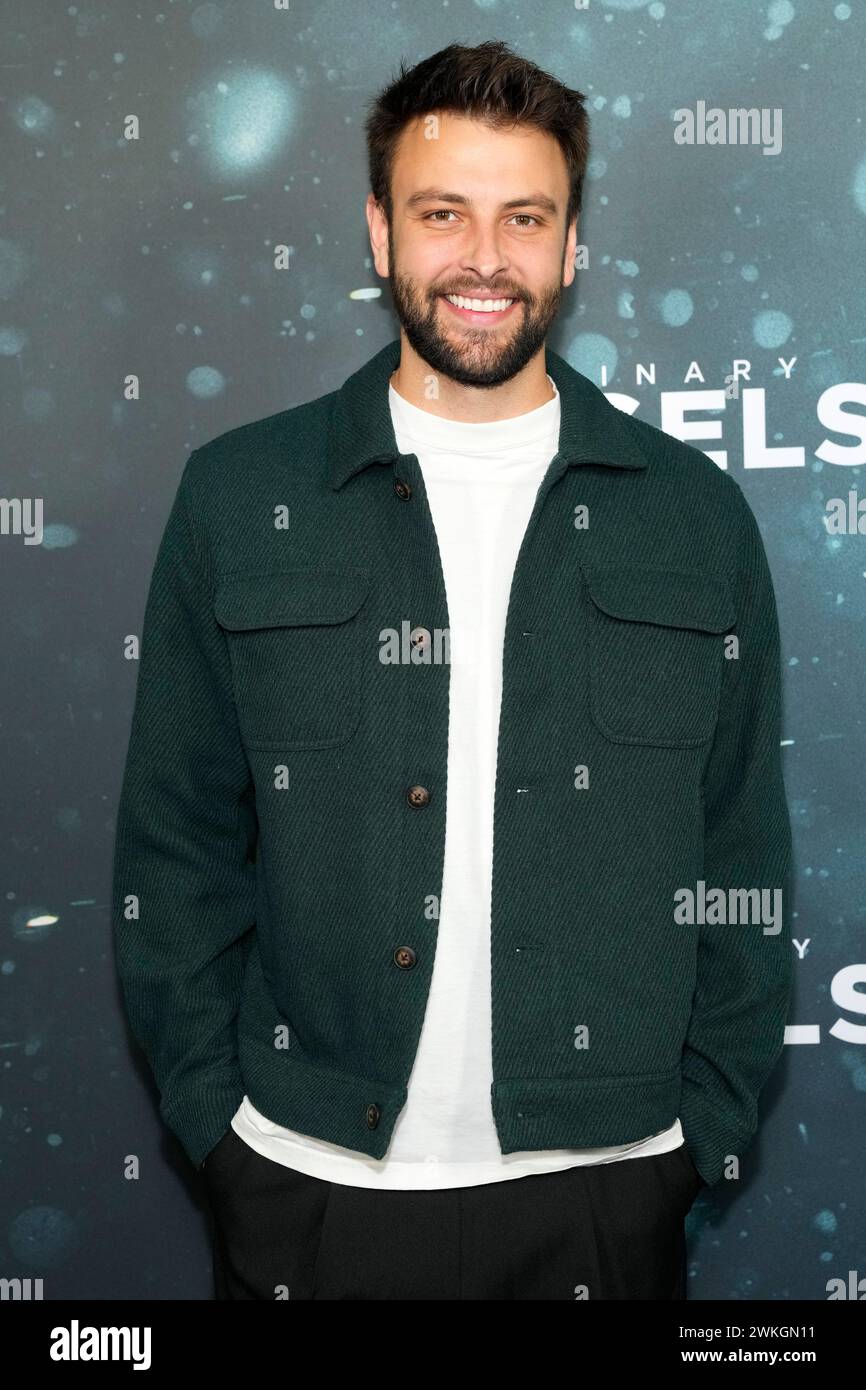 Jimmy Darts attends the "Ordinary Angels" premiere at the SVA Theatre ...