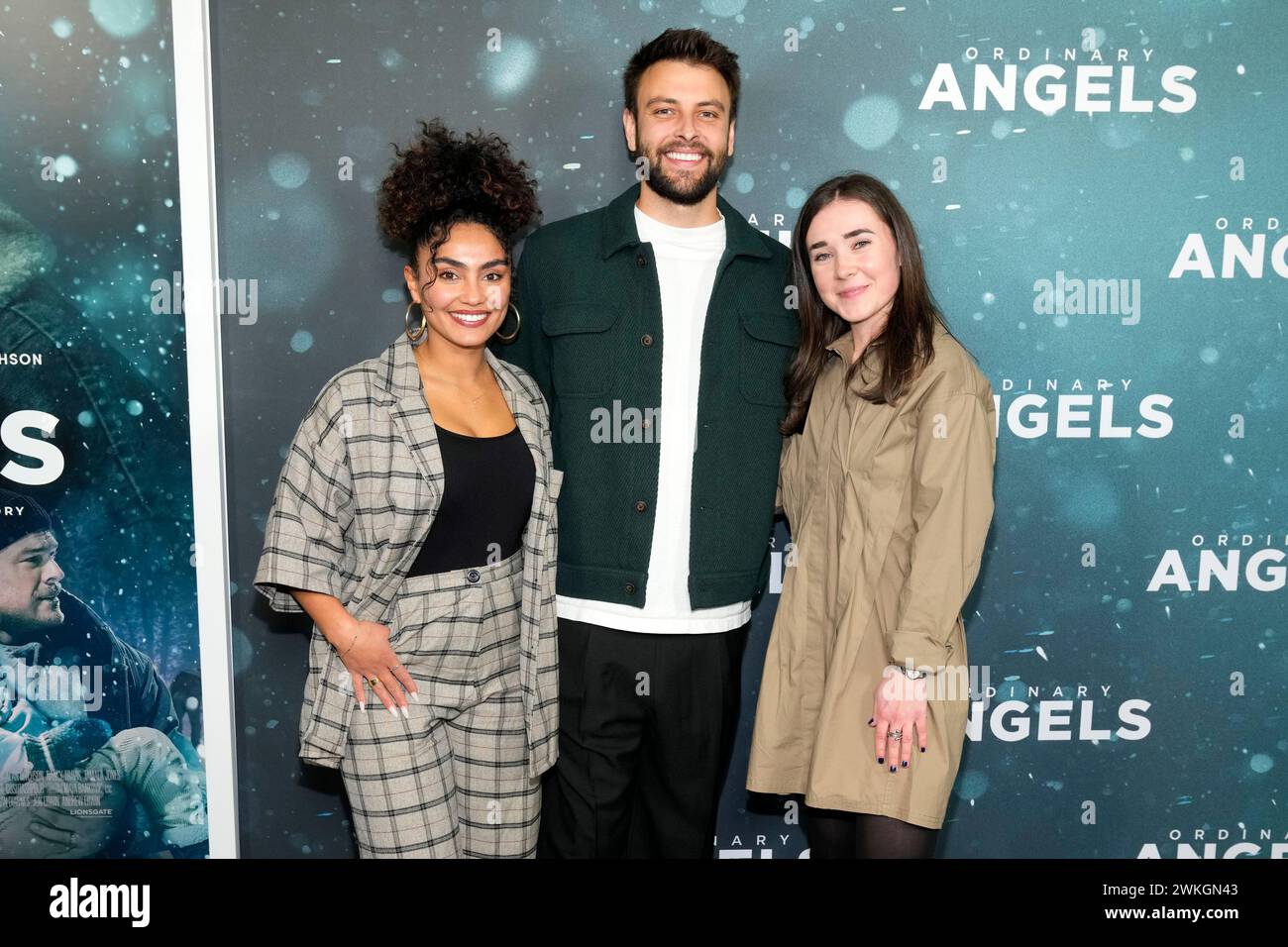 Mariana Villarroel, from left, Jimmy Darts and Caroline Bienkowski ...