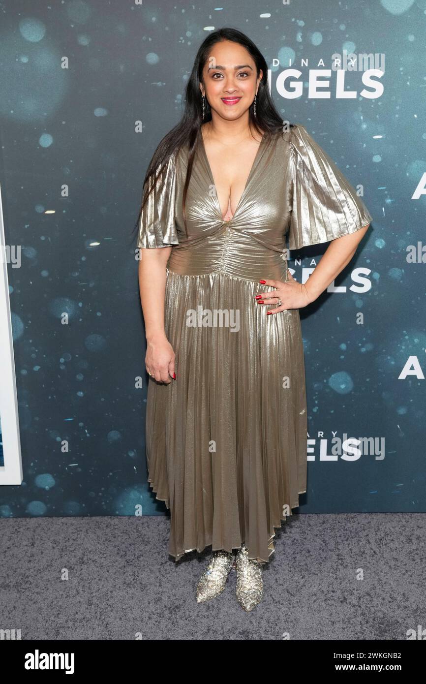 Anisha Nagarajan attends the "Ordinary Angels" premiere at the SVA ...