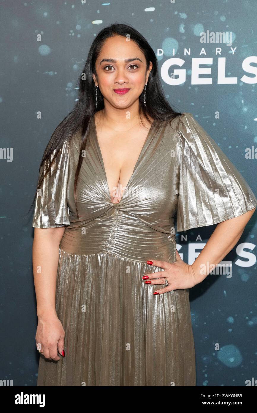 Anisha Nagarajan attends the "Ordinary Angels" premiere at the SVA ...